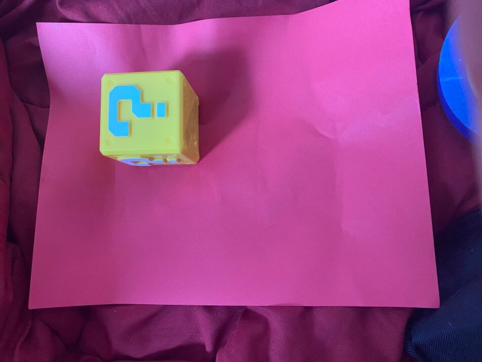 Cube Art with Toddlers